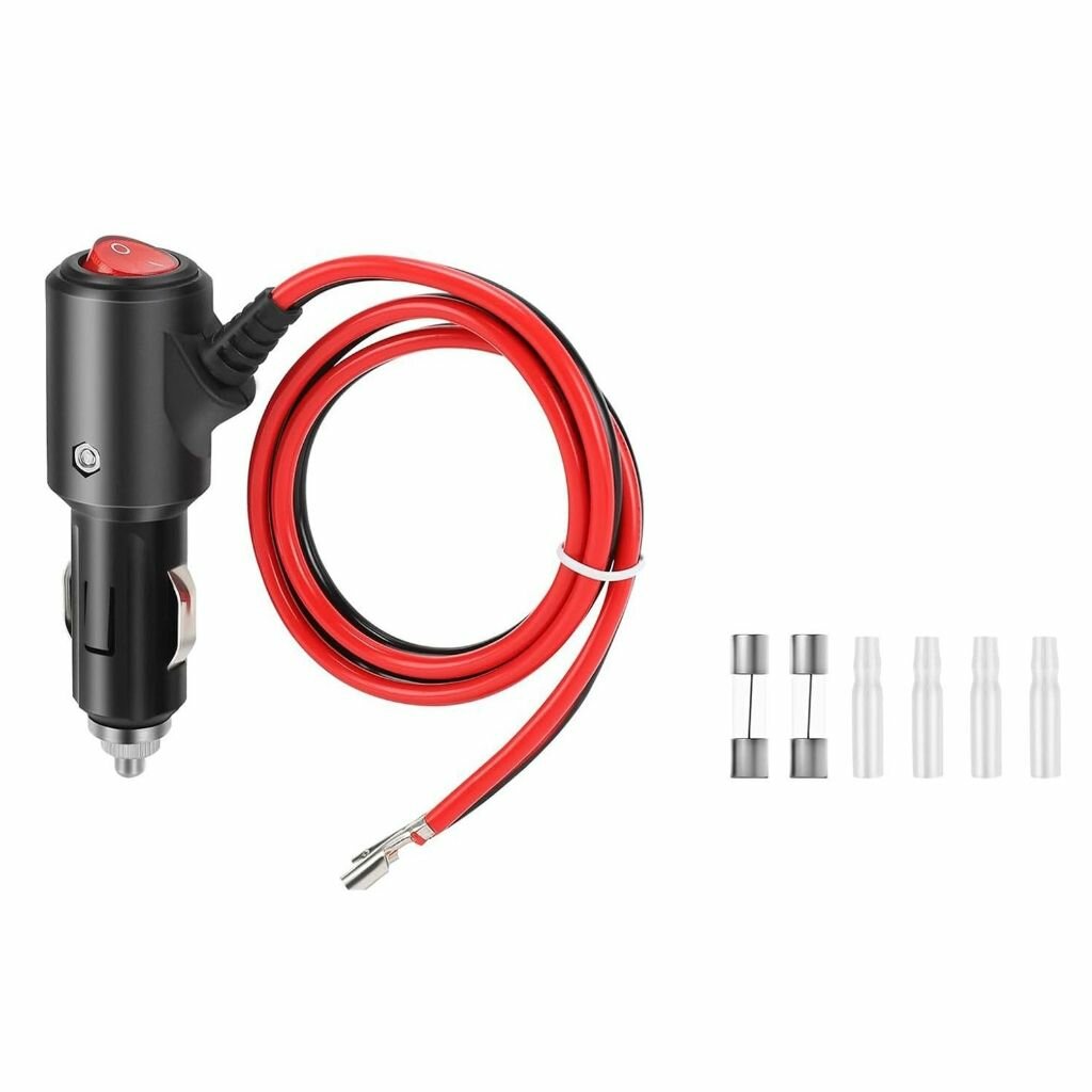 Специальные инструменты для автомобилей, Соединительный провод с выключателем для прикуривателя - 14AWG, 1 метр