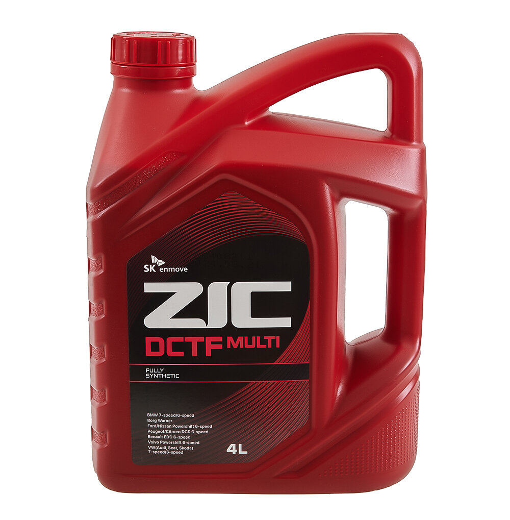 Масло трансмиссионное ZIC DCTF MULTI синтетика 4 л 162685/162734