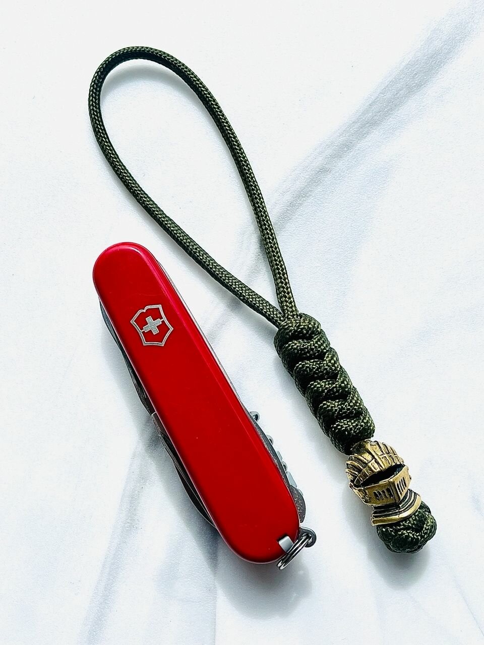 Темляк для ножа "Шлем Рыцаря"