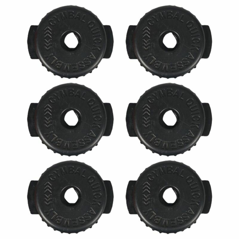 Комплект быстросъемных силиконовых гаек для тарелок