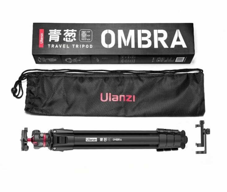 Штатив Ulanzi Video Travel Tripod 1,6м черный