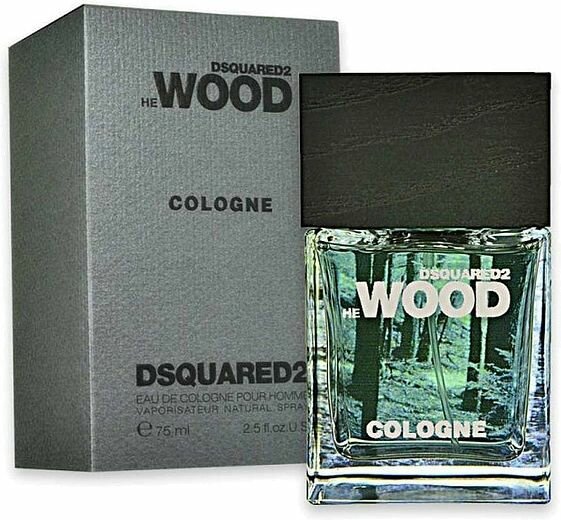 Dsquared2 he wood cologne 75 ml одеколон мужская
