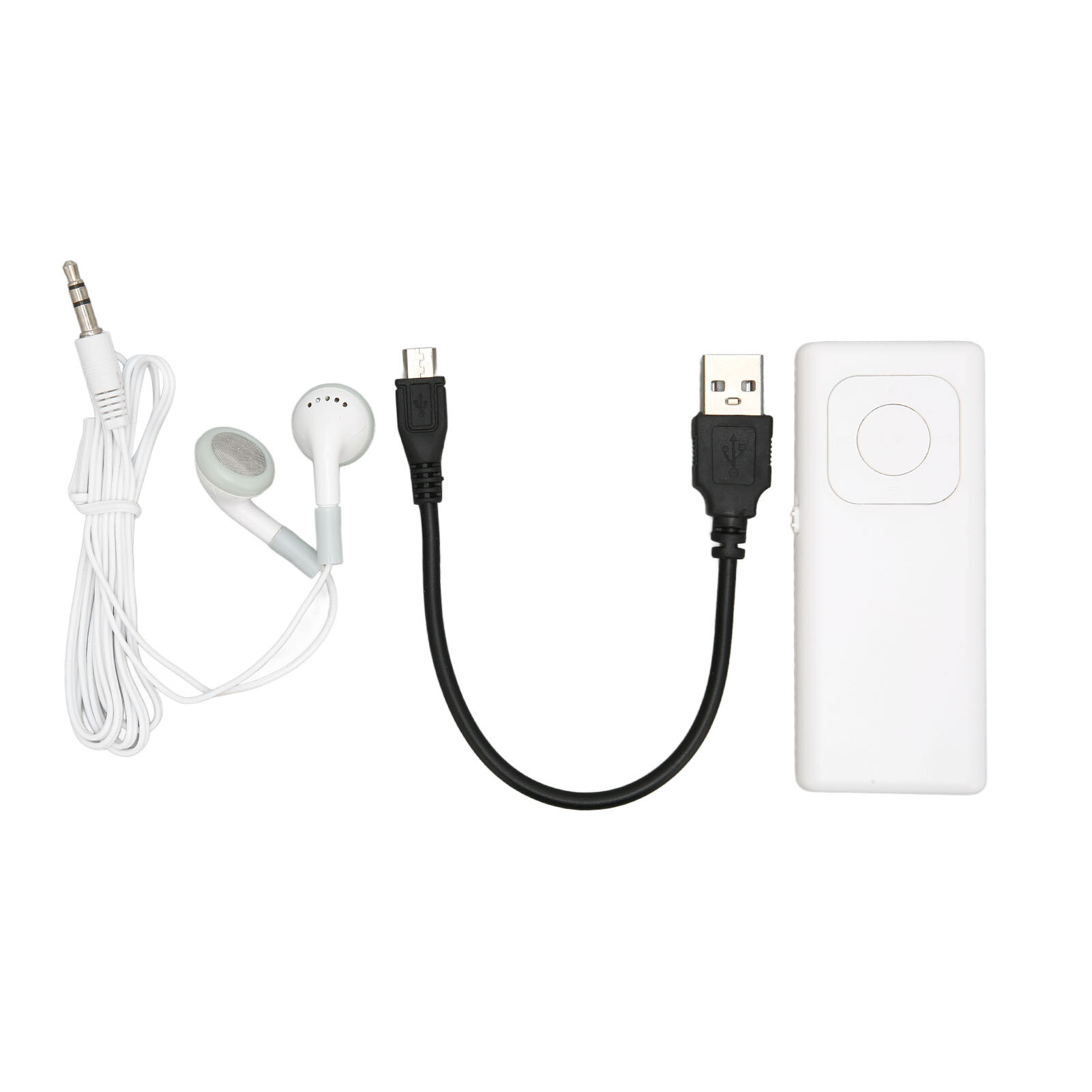 MP3 -плеерная поддержка Sound Sound Sound Sound 64G Portable Маленький музыкальный проигрыватель для студентов Travel Work White