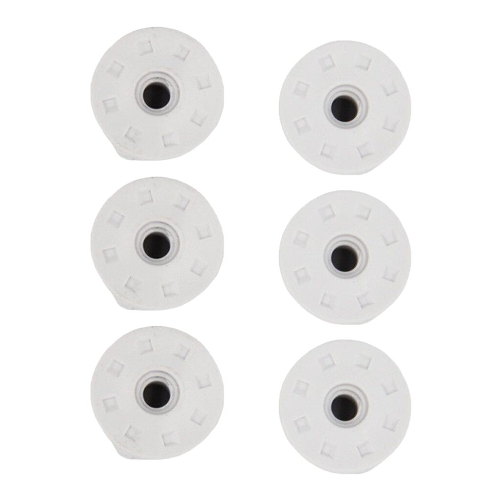 Пластиковый металлический крепежный набор для сиденья унитаза, 6 шт, крепежные детали с резьбой M6, набор крепежа для сиденья для усиления петель