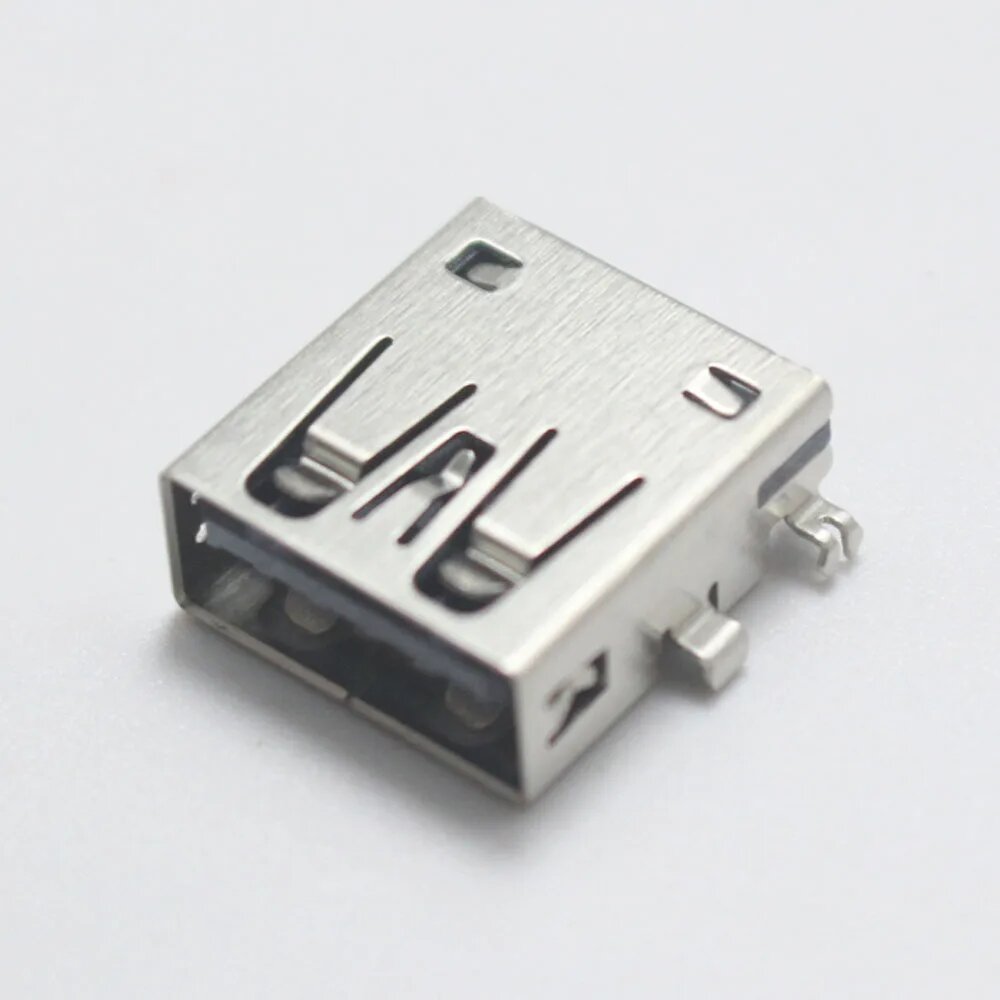 2 шт. женский порт USB 2,0, разъем 90 градусов, длина 1,4 см для ASUS Lenovo, аксессуары для ремонта компьютера, ноутбука