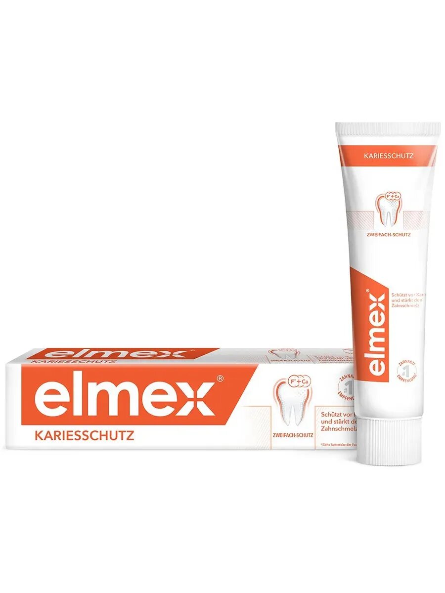 Зубная паста Colgate Elmex, защита от кариеса, с аминофторидом, 75 мл