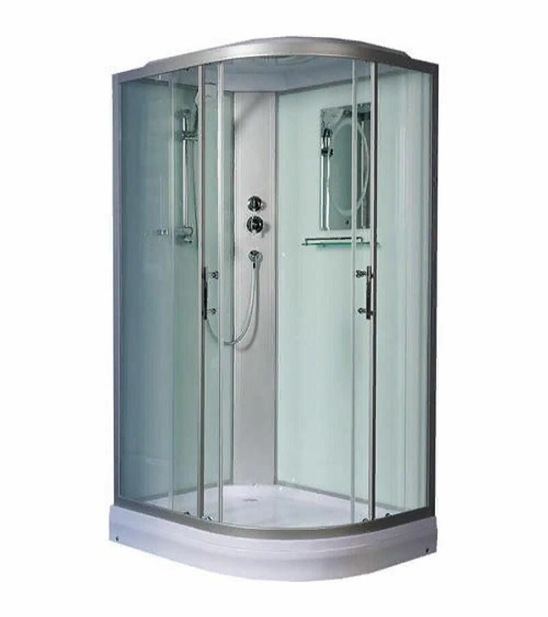 Душевая кабина WeltWasser Pro 1202 120x90 L профиль Хром стекло прозрачное