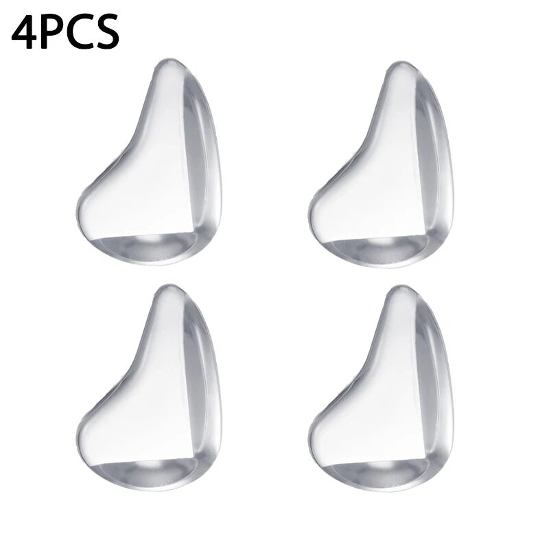 Прозрачные силиконовые уголки для защиты детей 4PCS