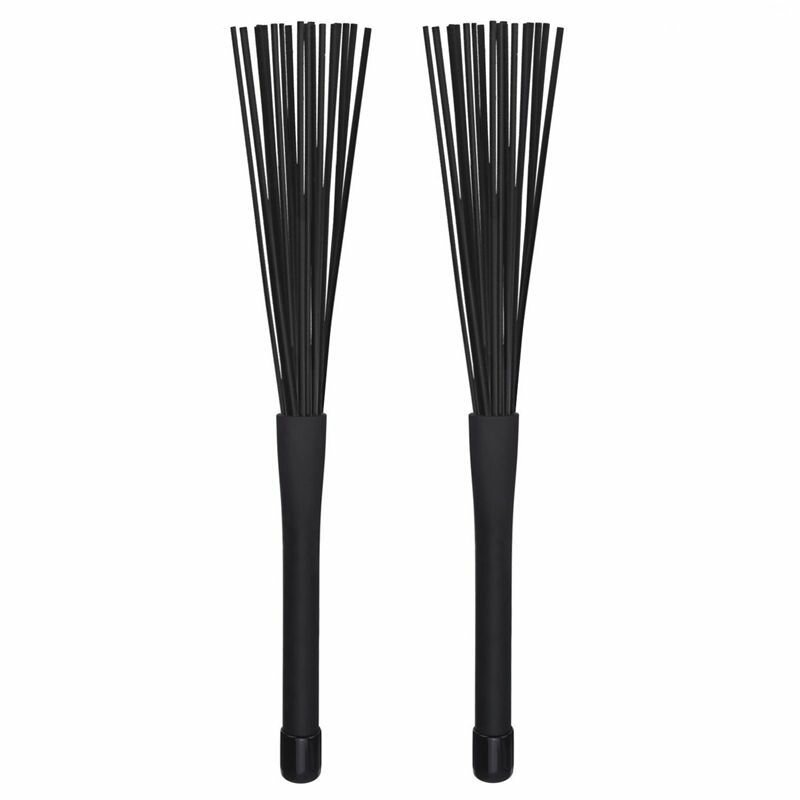 Джазовые барабанные щетки MyPads, выдвижные, 32 см, черные