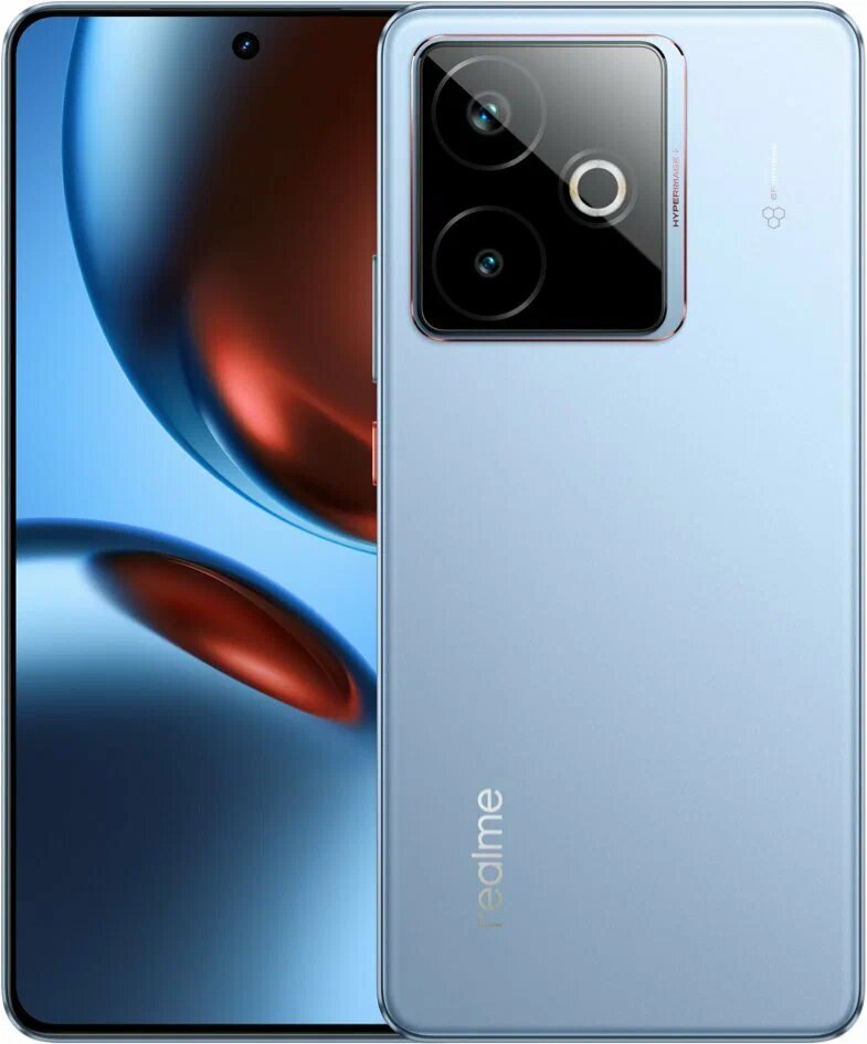Realme Смартфон Realme GT 7T (Синий, RU, 512 ГБ, 12 ГБ, Без Rustore)