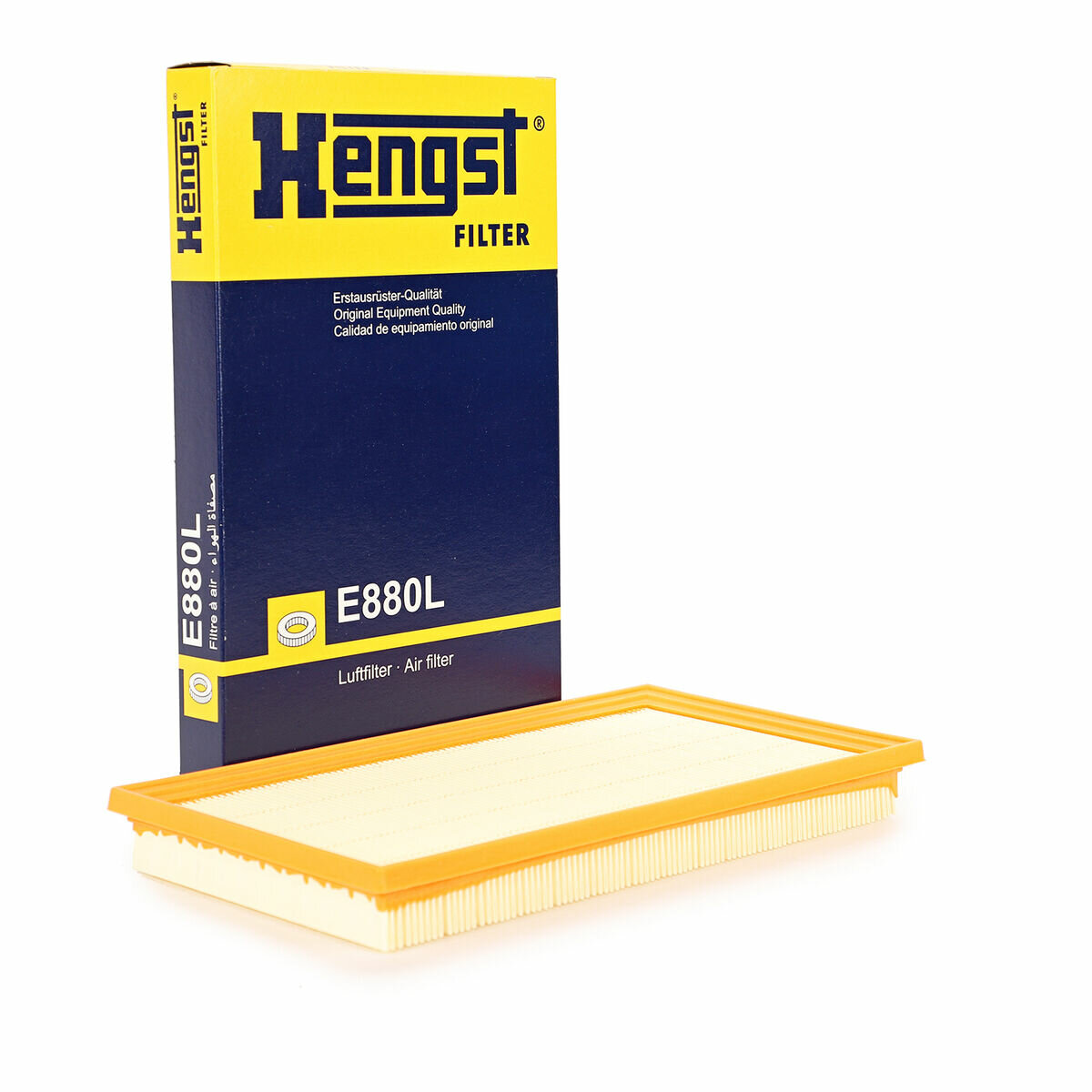 Фильтр Возд. nissan Almera, Maxima, Primera, Terrano(Hengst E880L)