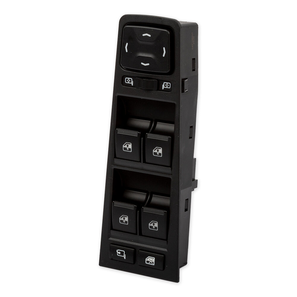 Блок управления стеклоподъемниками ВАЗ-2180 LADA VESTA 4 клавиши с джойстиком и складывание зеркал GANZ GRP10063