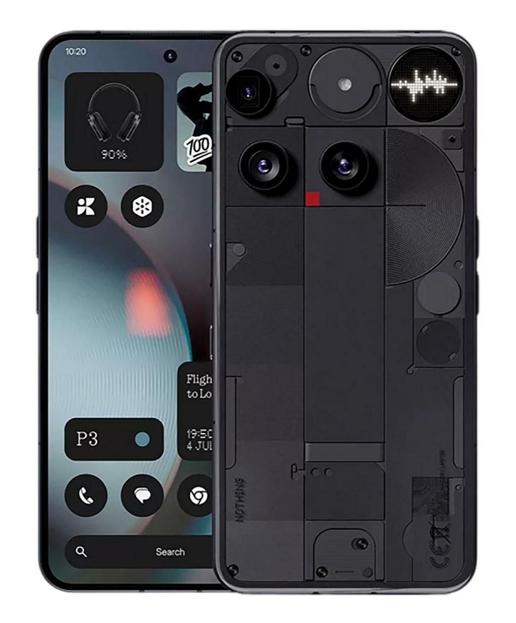 Смартфон Nothing Phone (3) 16/512Gb Black (Черный) (Global) 2Sim