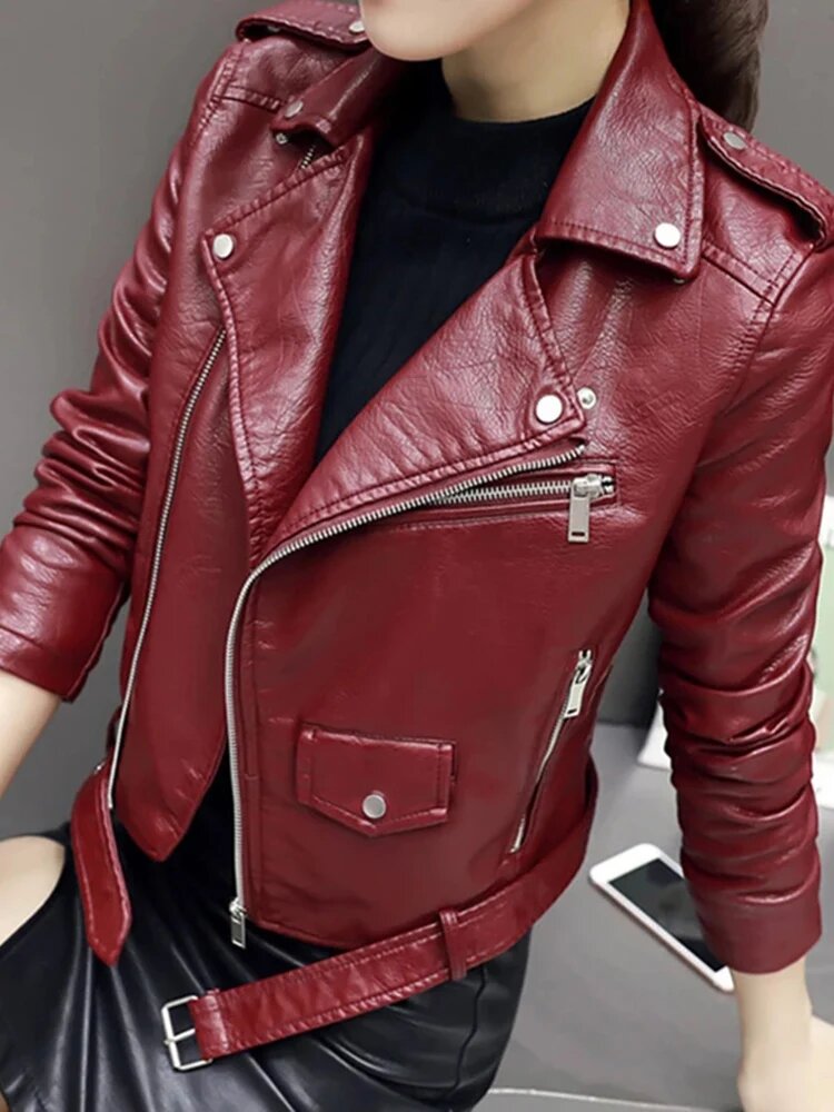 Куртка кожаная