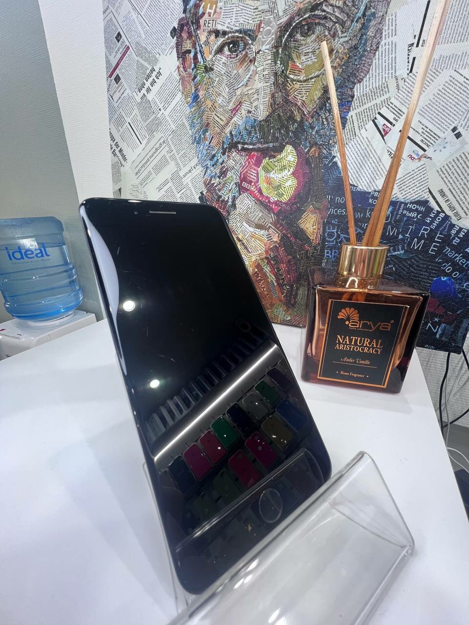 Apple iPhone 7 Plus дисплей в сборе с тачскрином оригинал с разбора (снятый) мелкие потертости ,царапины