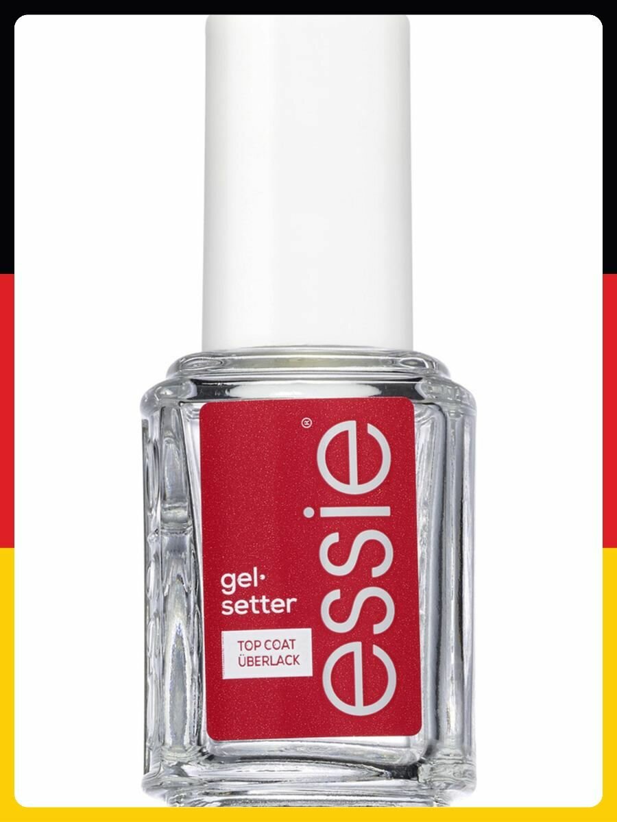 Лак для ногтей essie top coat - gel setter, 13.50 ml