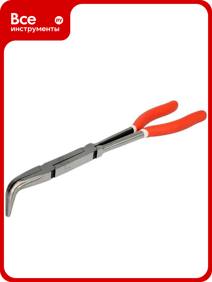 Плоскогубцы YATO изогнутые, 2 шарнира, 330мм YT-20402, для выполнения точных работ