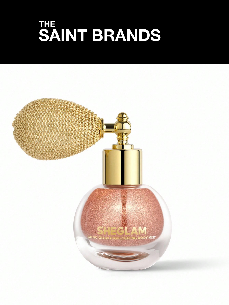 Спрей для тела с хайлайтером SheGlam Go Go Glow Highlighting Body Mist оттенок Crimson Sparkle