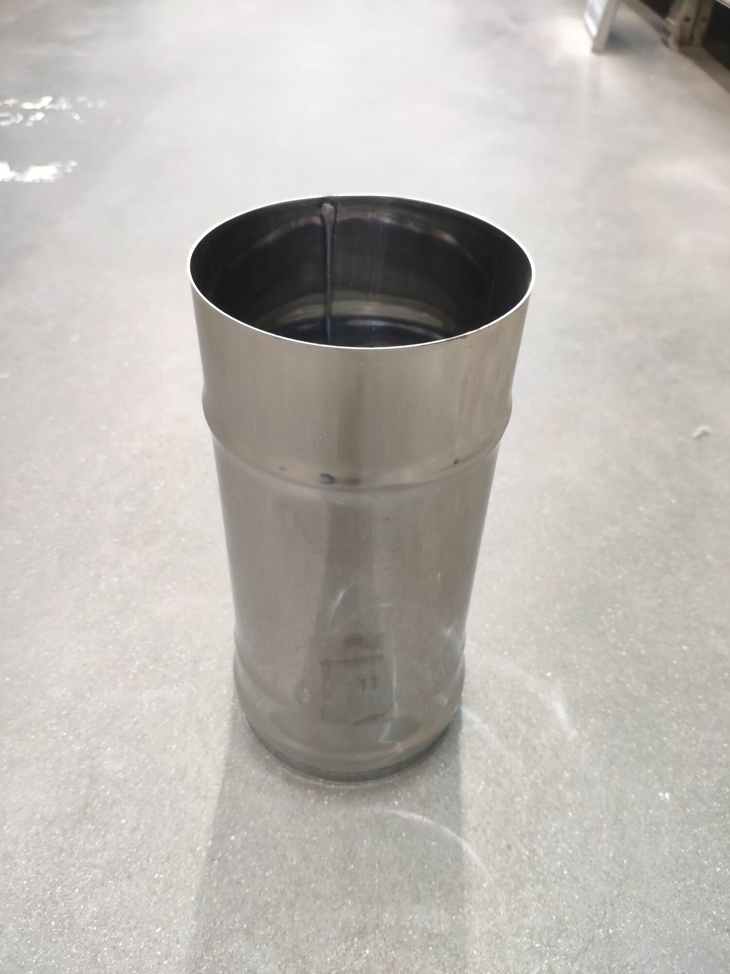 Труба нерж. (AISI 430/0,8мм) д.115 L-0,25м