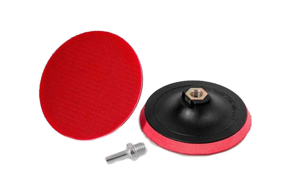 Акрилком Шлифовальный диск на липучке 125 мм для УШМ и дрели PD125 обработки материалов