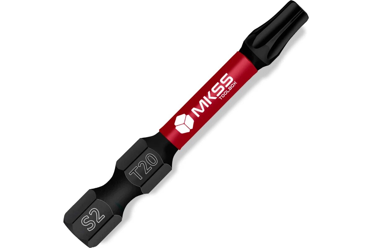 MKSS Торсионная магнитная бита Т20x50 мм, набор 10 шт MK3022 для шуруповертов