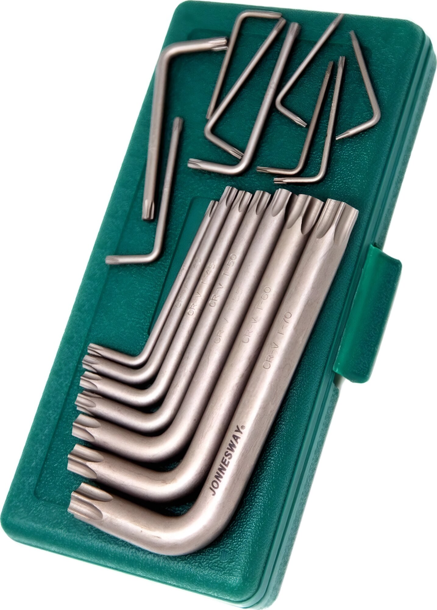 Набор угловых ключей Torx Т6-Т70, 16 предметов Jonnesway H0816S
