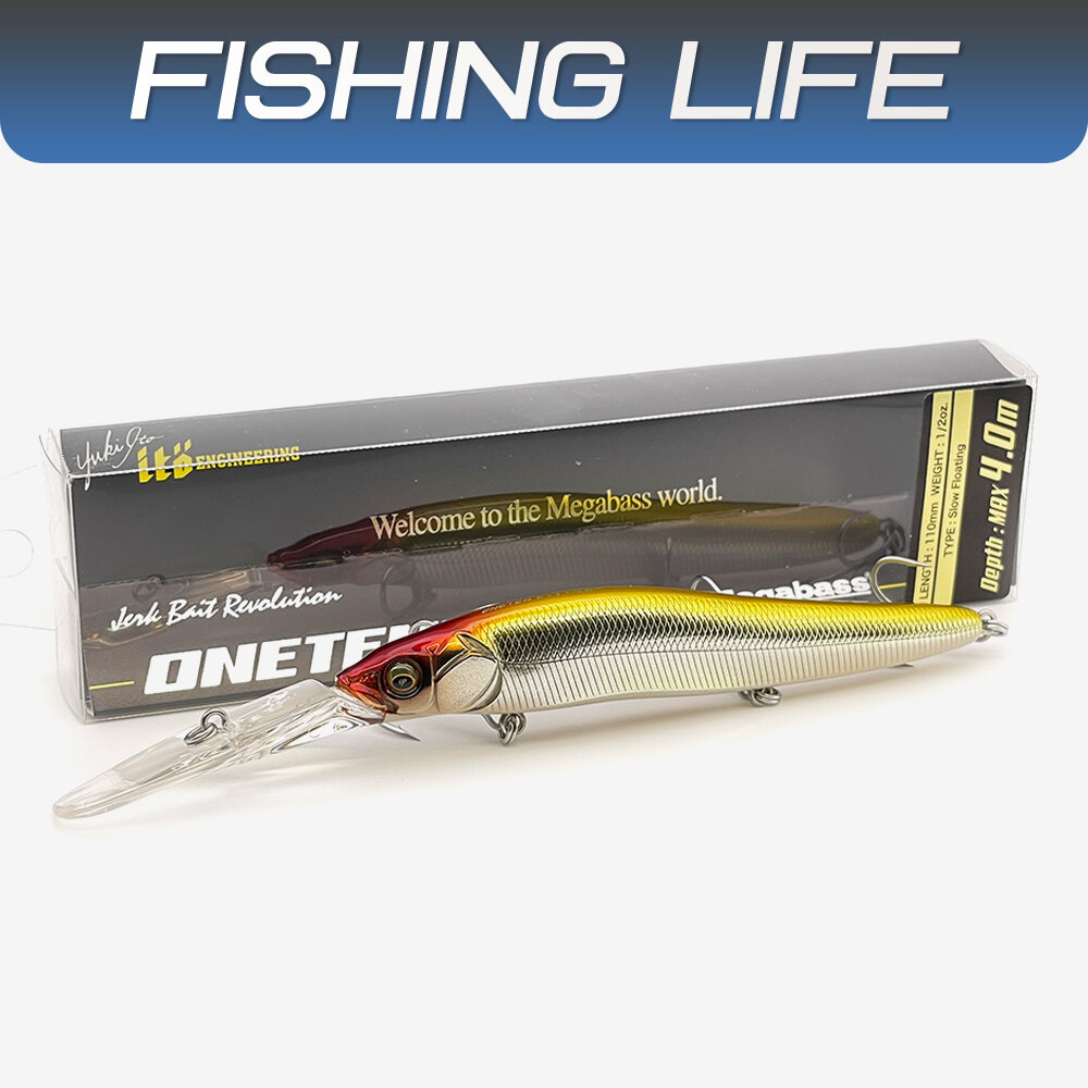 Воблер Megabass ONETEN R+3 (110мм, 14гр, slow floating) - M WESTERN CLOWN