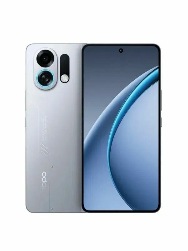 Смартфон OPPO K13 Turbo Pro CN 6.80 дюйма Snapdragon 8s Gen 4 7000 мАч NFC 12/256 ГБ, серебристый
