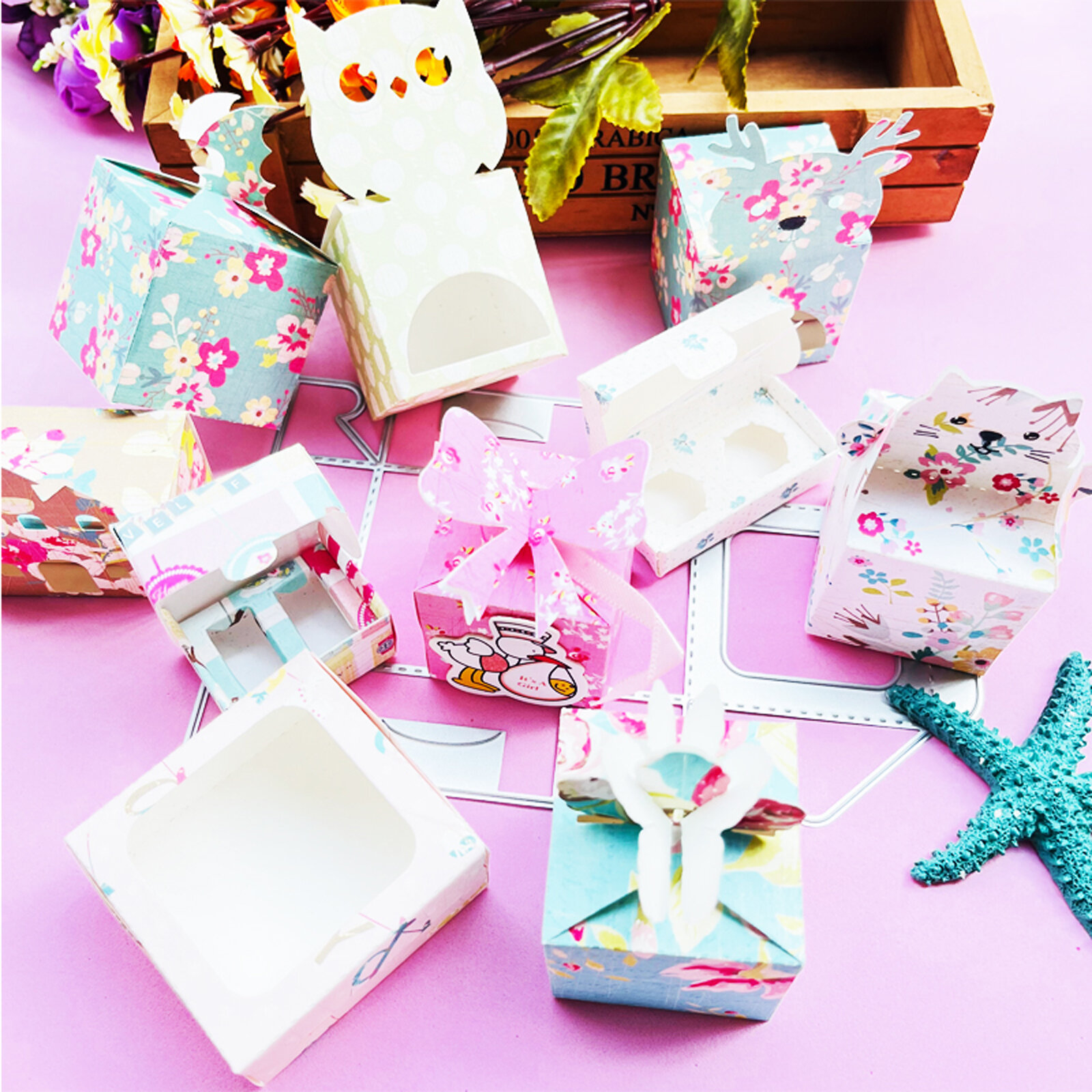 3D-бант конфетница тиснение штамп