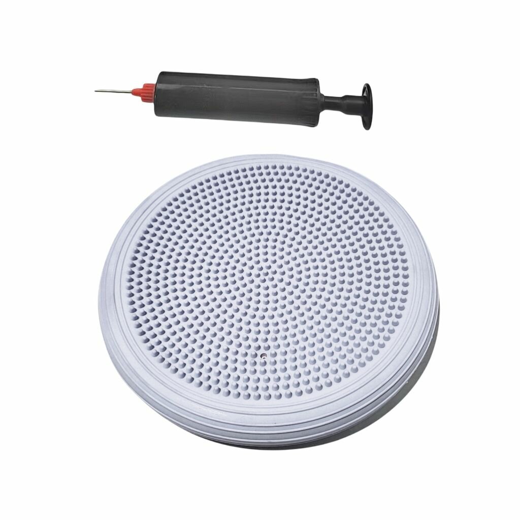 Сенсорная подушка для упражнений и фитнеса, балансировочные диски для улучшения осанки, колеблющаяся подушка для физиотерапии, Серый