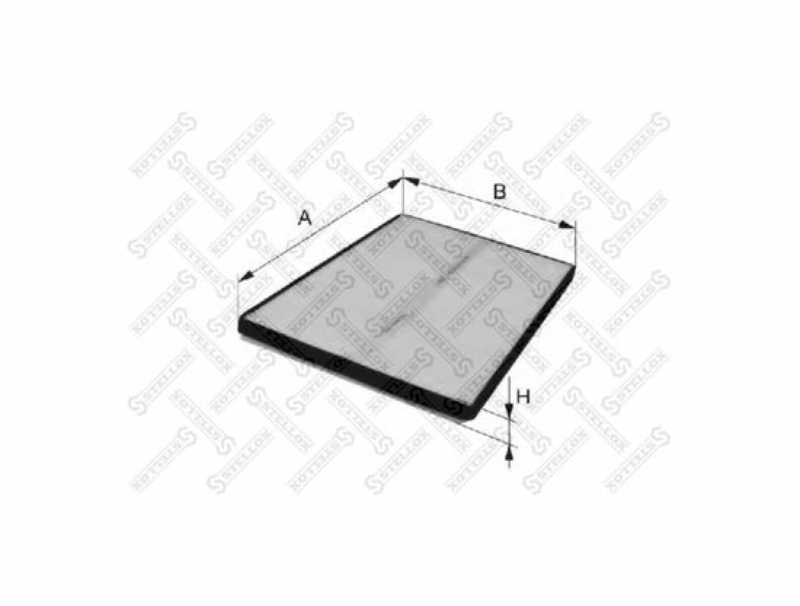 Фильтр Салона Subaru Legacy, Toyota Avensis/Land Cruiser/Previa/Yaris 99>(Stellox 7110131Sx)