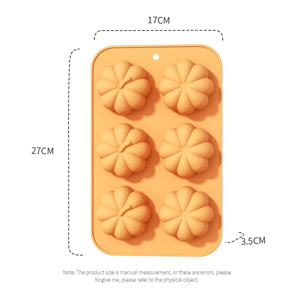 Силиконовая форма для торта в форме тыквы YH1022