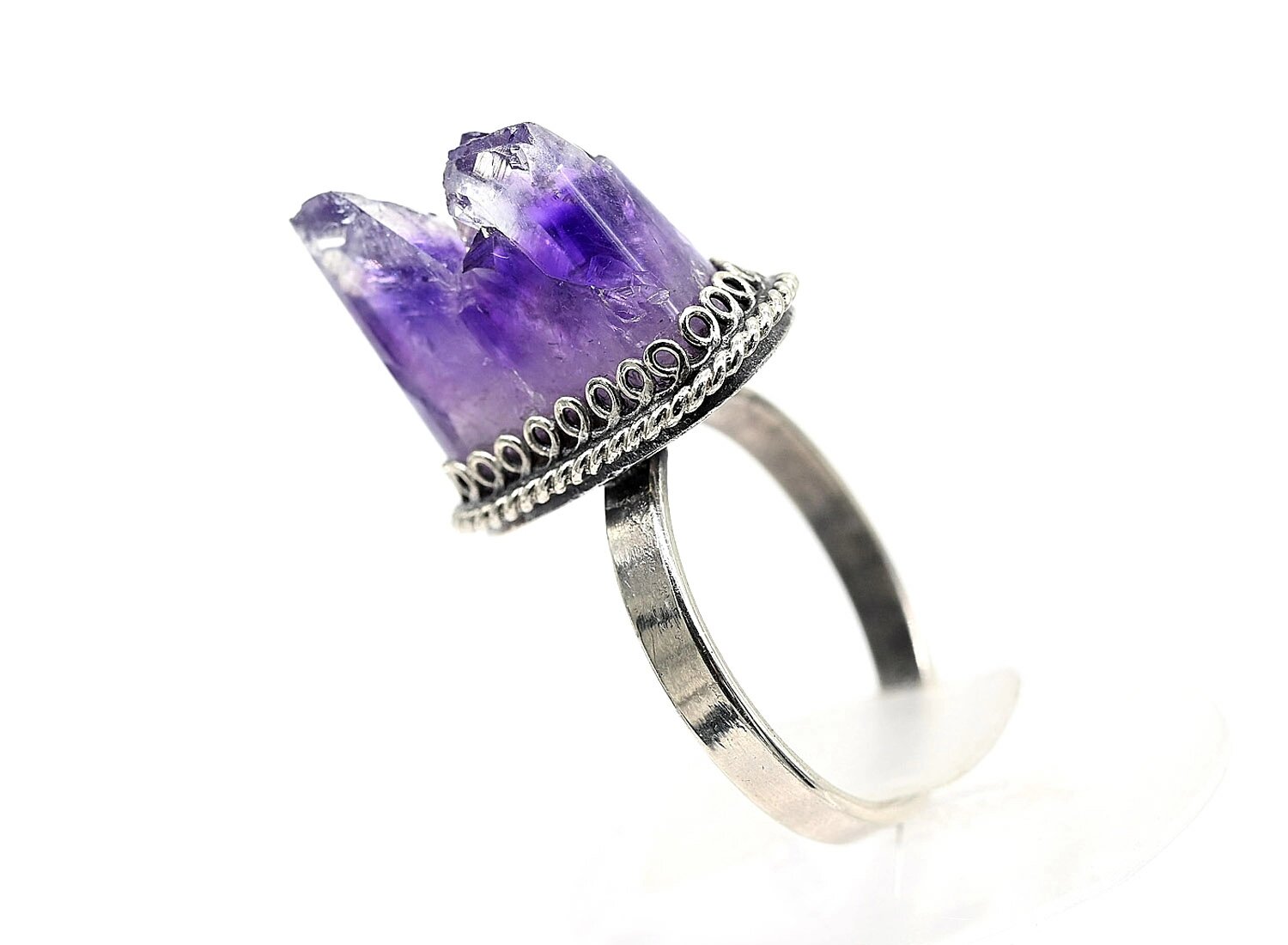Кольцо, аметист