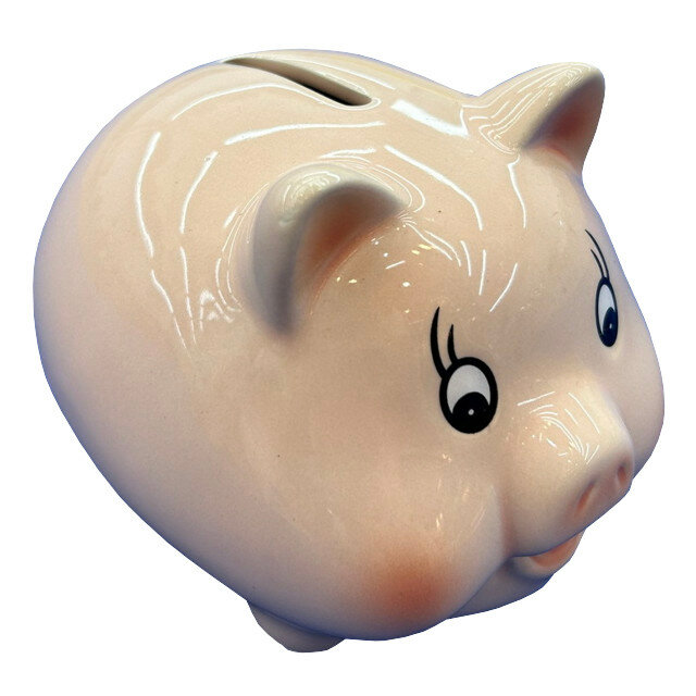 Копилка TODELIA "Свинка", 12 х 10,1 х 9,9 см, материал: керамика