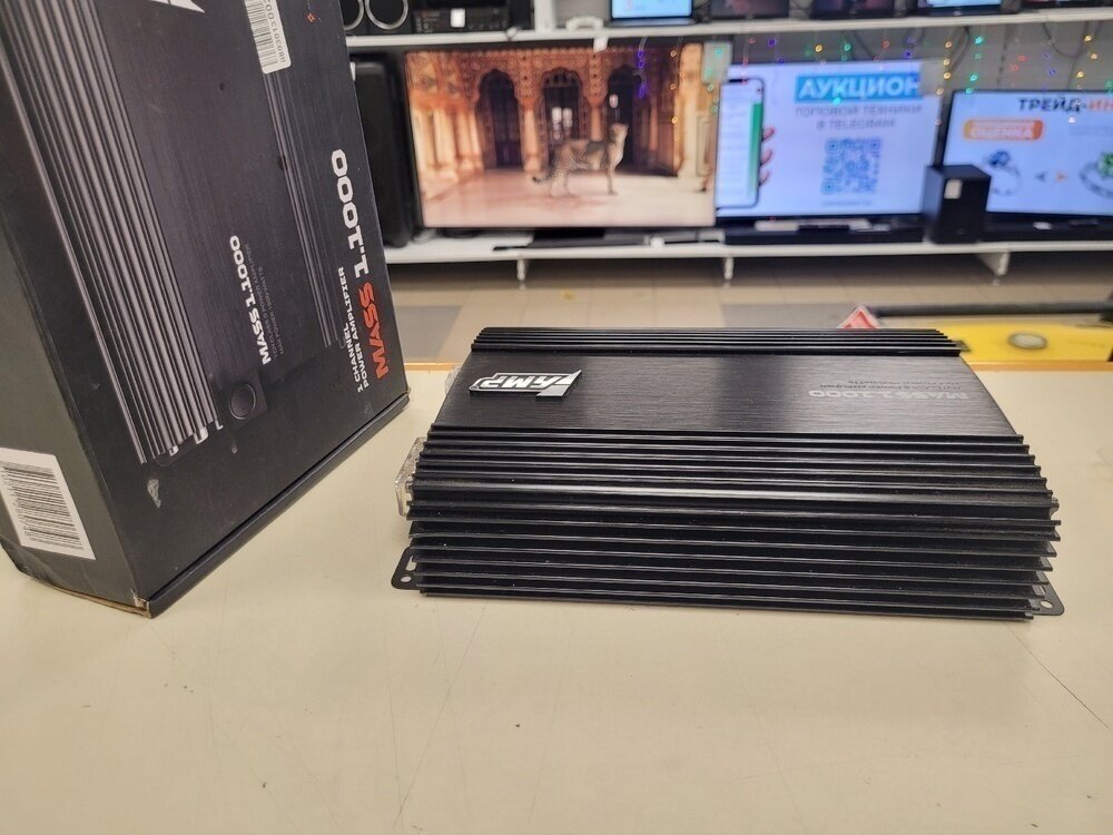 Усилитель AMP MASS 1.1000, моноблок, 1 канал, класс D, 1900W Б/У