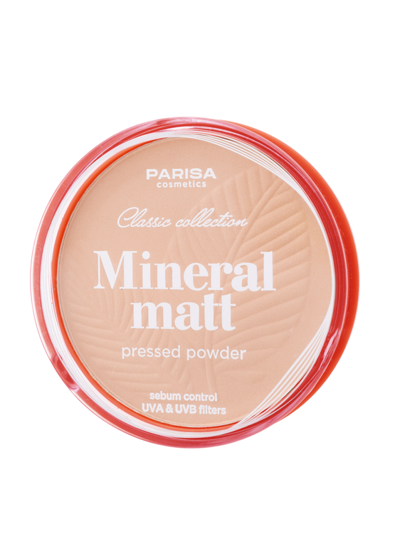 Parisa Пудра для лица Mineral Matt Pressed Powder PP-06 05 нежно-бежевый