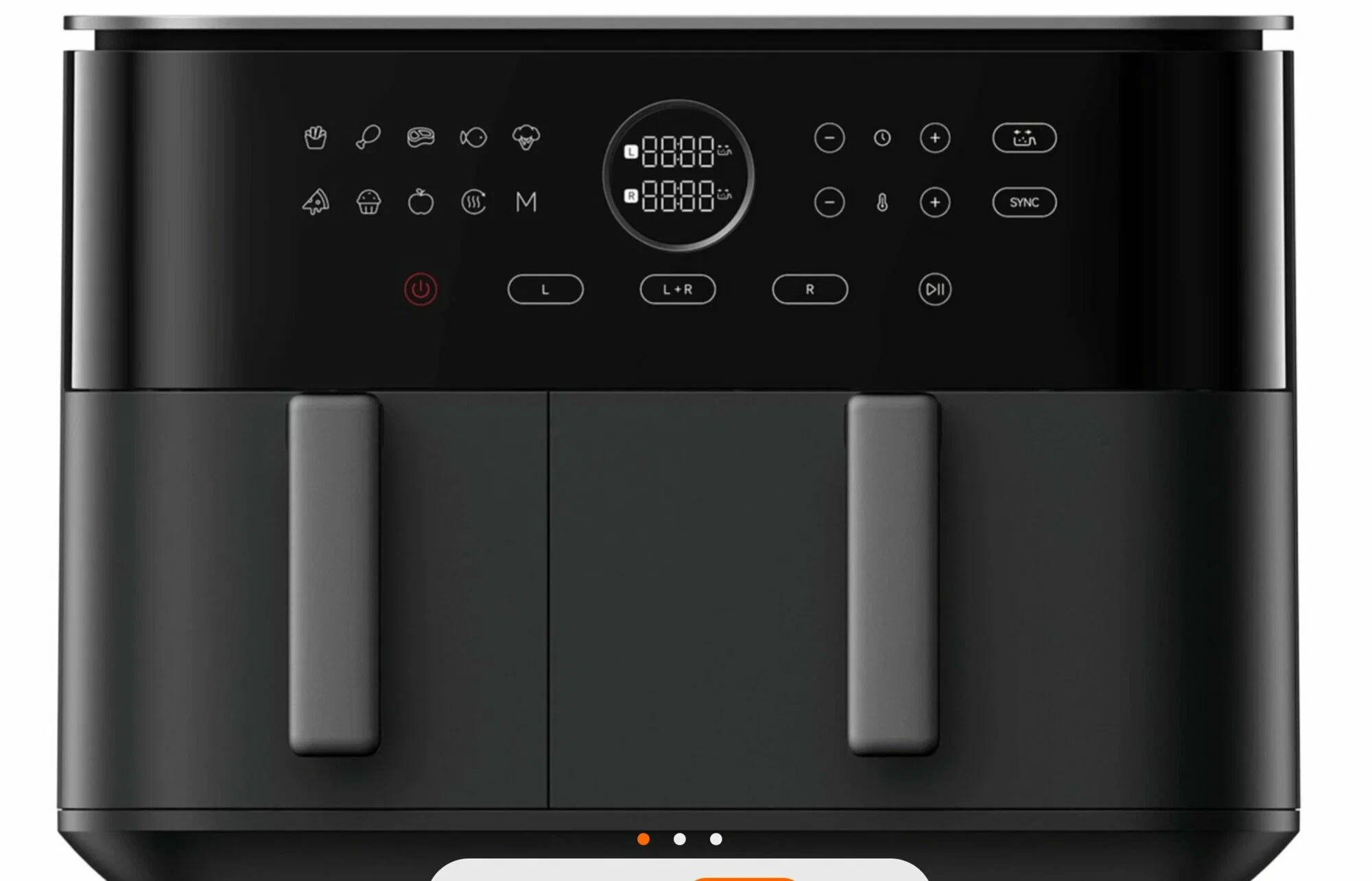 Аэрогриль Xiaomi Dual Zone Air Fryer 10L MAF-D1001 (Black) EU