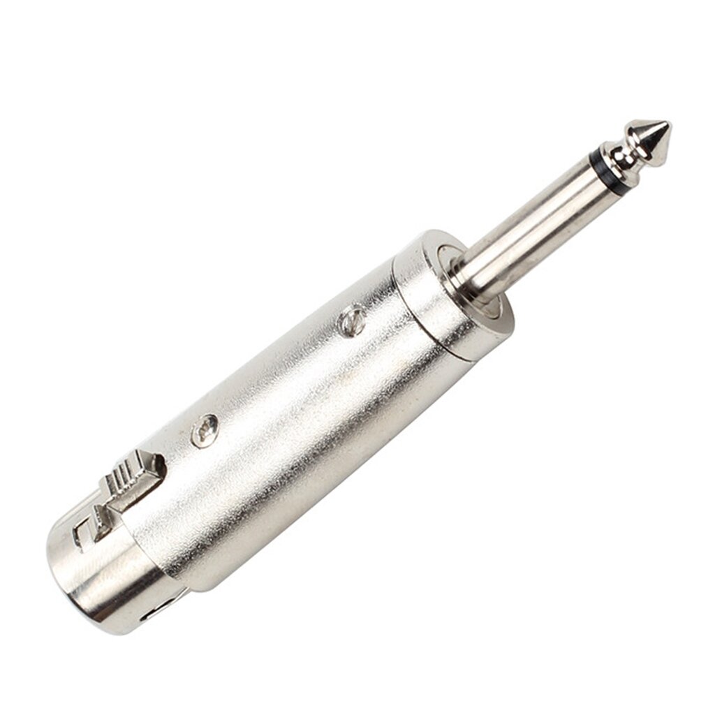 Адаптер для микрофона с медным сердечником 6.35 к XLR-гнезду