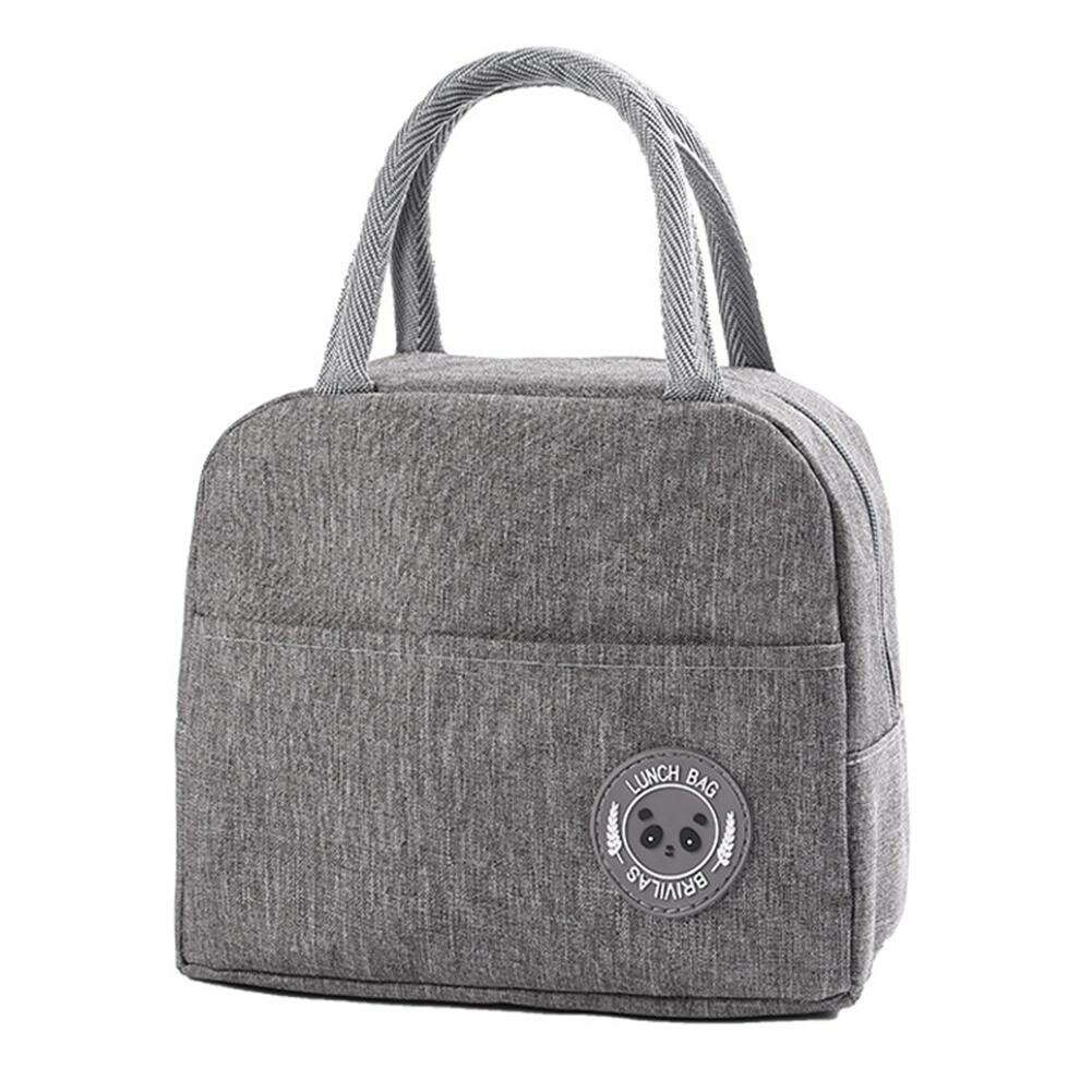 Маленькая термосумка холодильник для обеда и бутылочек, термобокс для ланча Размер: 22.5*18.5*11.5 см