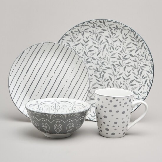 Набор обеденной Bronco "dreams", 4 пер, 16 пр.