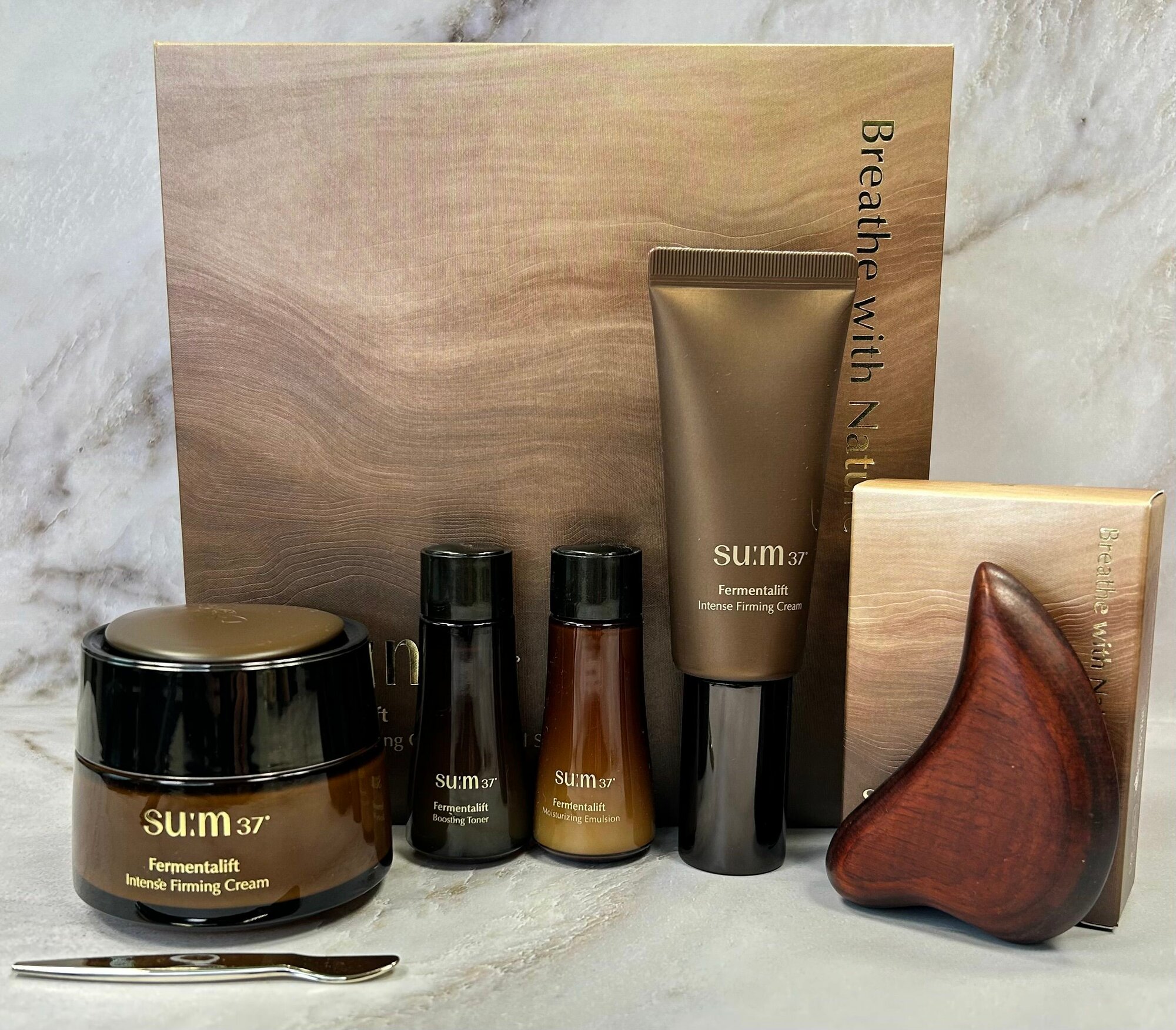 Лифтинг крем в наборе SU: M37 Fermentalift Intense Firming Cream