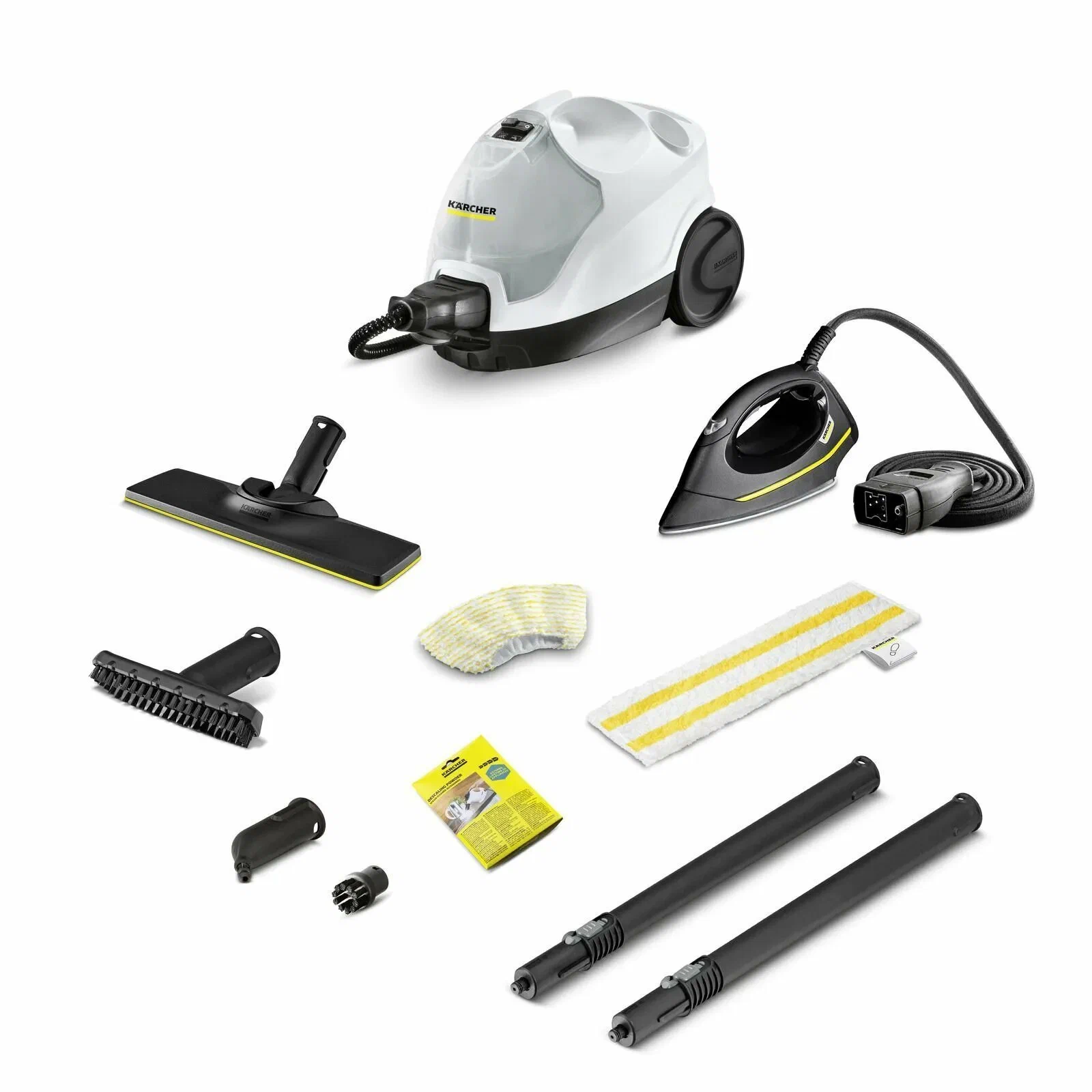 Пароочиститель с утюгом Karcher SC 4 EasyFix Iron (1.512-631.0) белый/черный