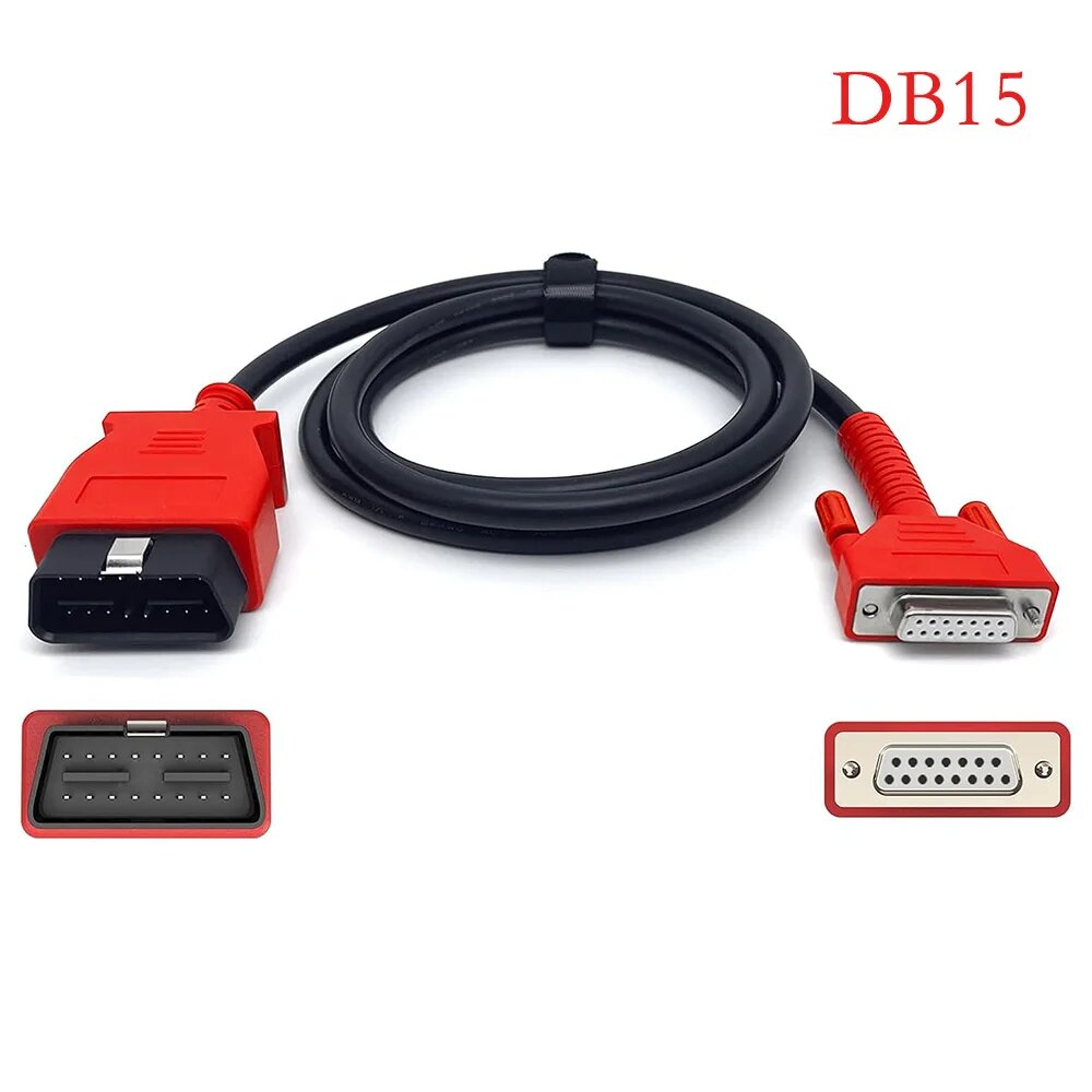 OBD2 16PIN Преобразование в основной кабель DB15 DB26 для диагностической линии Autel 908/MS906/905/908PRO DB 15-контактный 26-контактный разъем адаптера OBD DB15