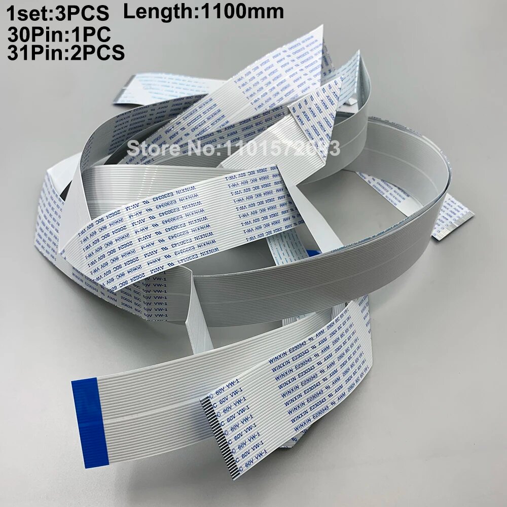 3 шт. оригинальный Дата-кабель для струйного принтера 4880, 30 контактов, 31 контакт для Epson 4880C 4880 4400 4450, печатающая головка Dx5 FFC, плоские длинные кабели