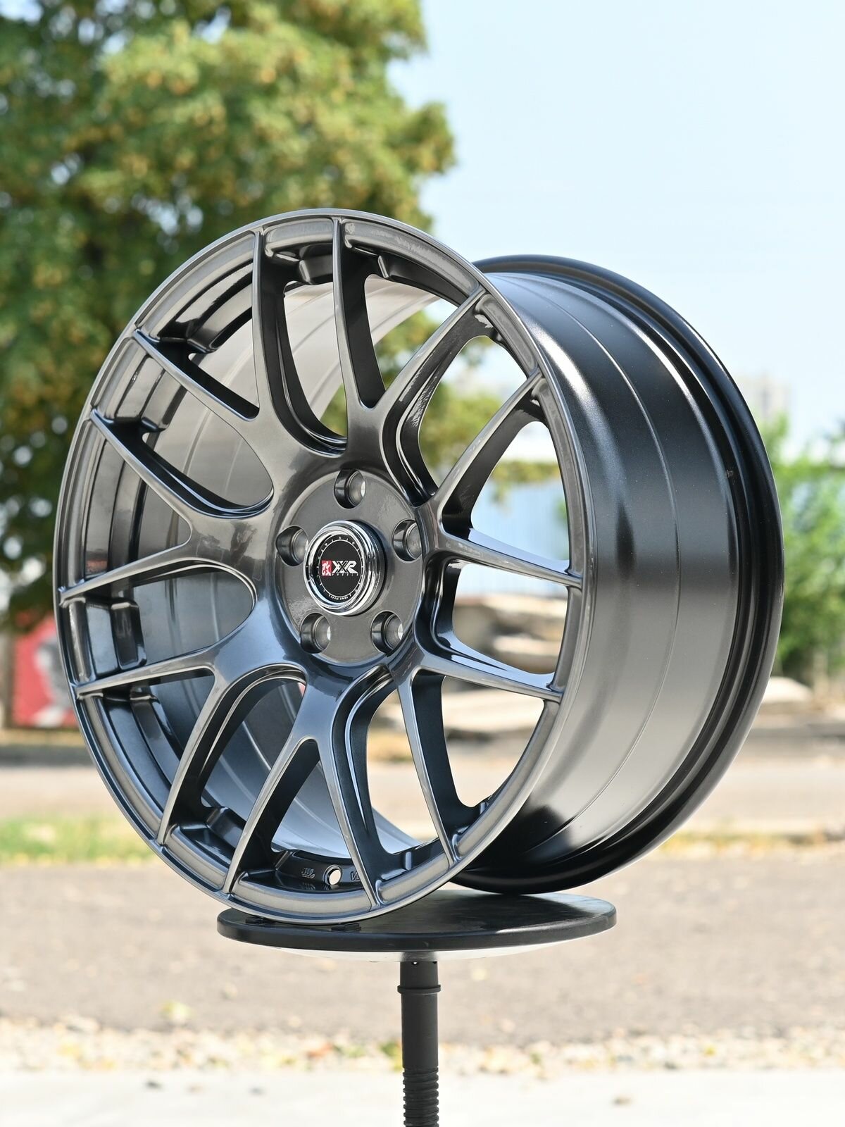 Taigiro Топ дизайн Колесный диск Литой R18 Диск Taigiro XXR 530 Стиль 8.75J ET35 5*114.3 Темный хром