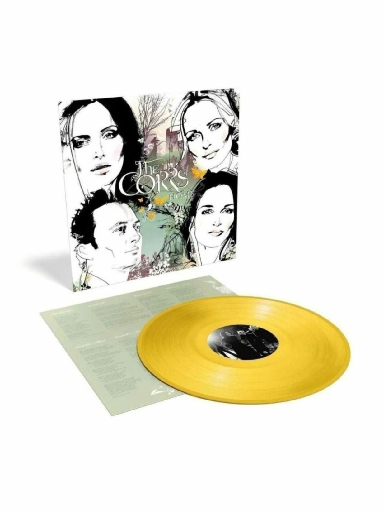 Виниловая пластинка The Corrs - Home Vinyl, LP, Album, Limited Edition, Reissue, Stereo, Yellow, Ori*inal