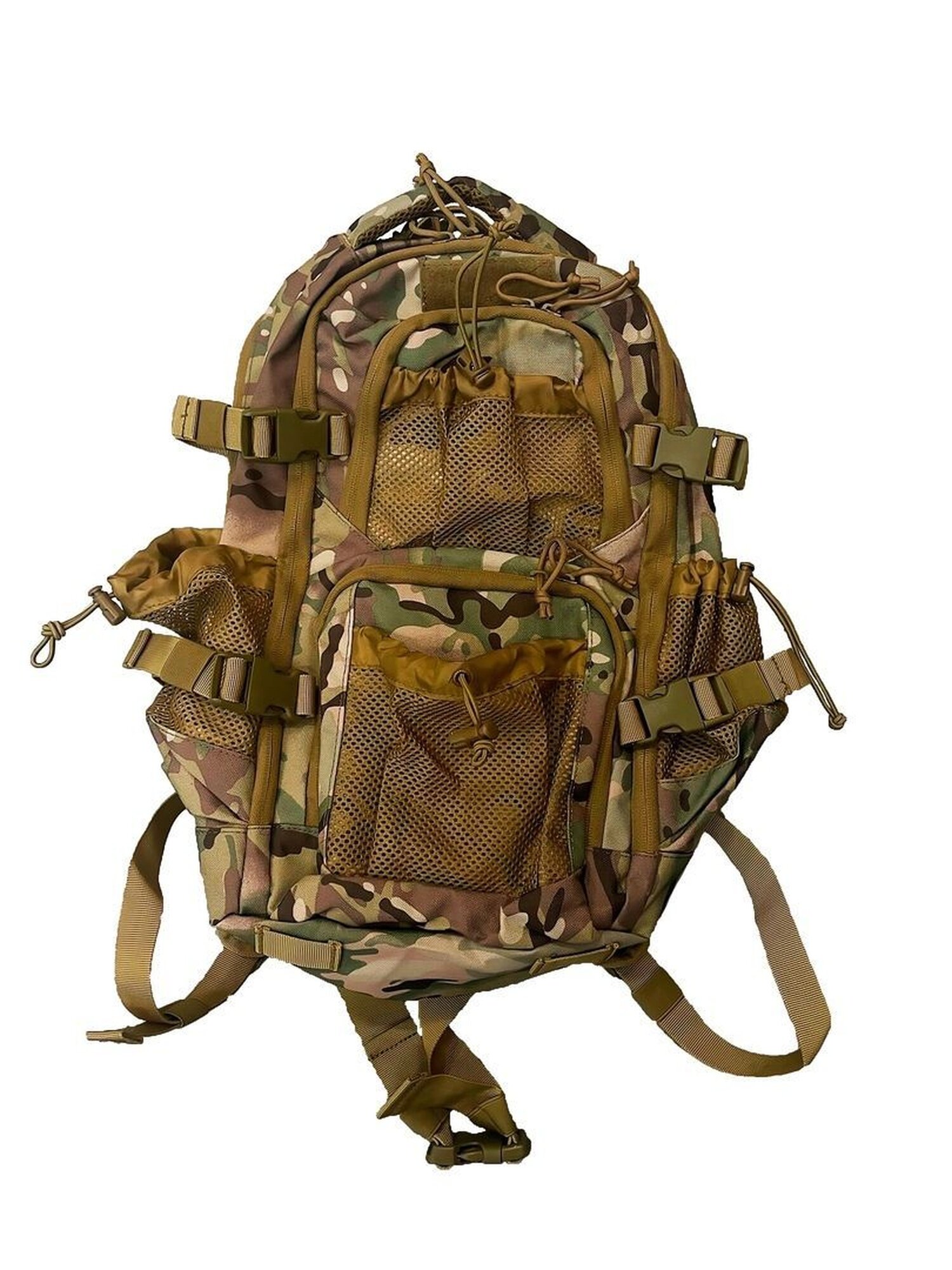 Тактический рюкзак Yakeda KF-136, оксфорд, 40 литров, 600D, мультикам