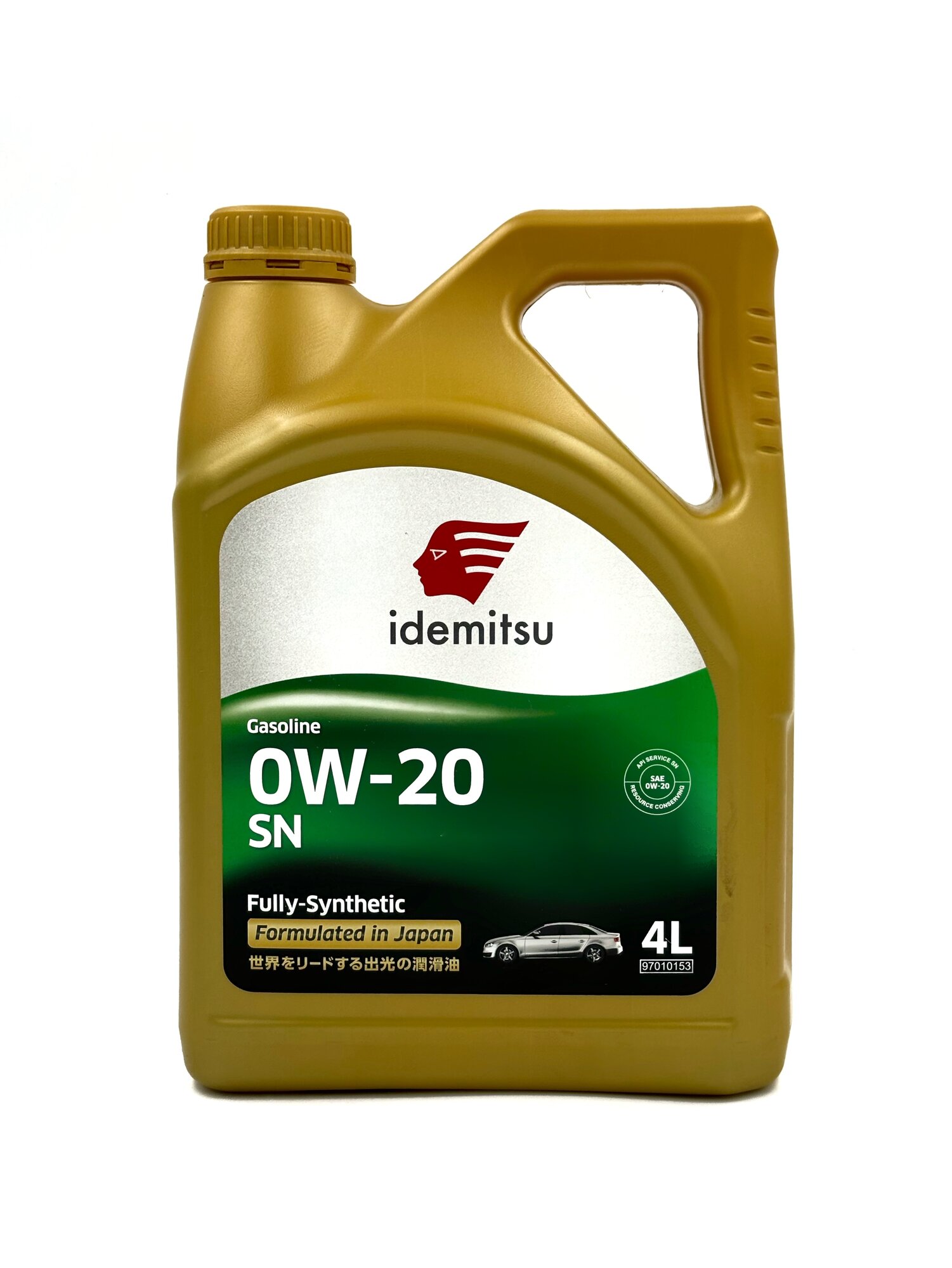 Масло моторное Idemitsu 0w-20, 4 литра, синтетическое , для авто