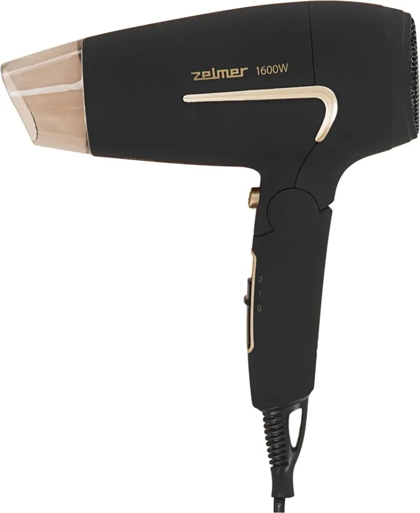 Фен ZELMER TRAVEL ZHD8321 черный