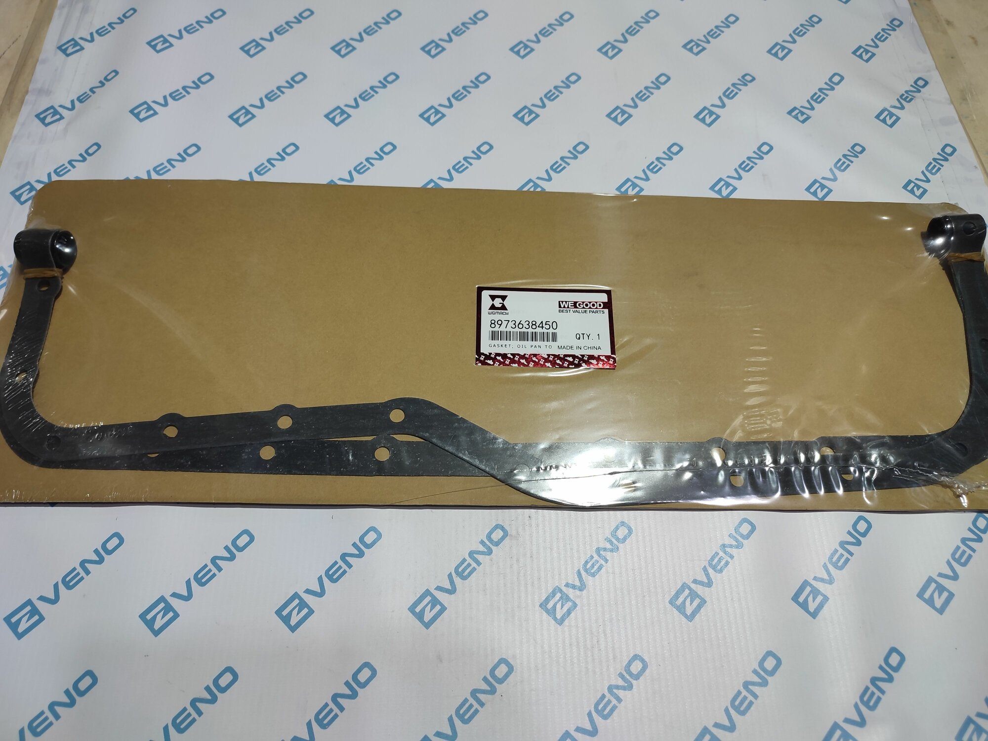 Прокладка поддона 4HK1 (AM) 8973638451, 8973638450, ISUZU 4HK1, HITACHI ZX200/240/270-3, ZX170/190/210W-3, JCB JS190